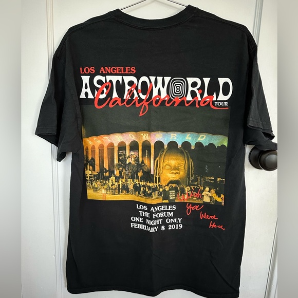 Shirts | Travis Scott Astroworld Tour Tshirt | Poshmark